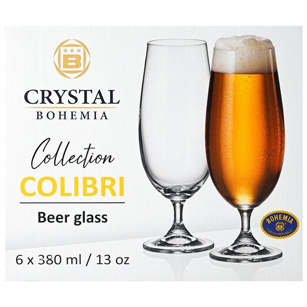 Чаша Colibri за бира 0.380 литра 6 бр. » InHouse
