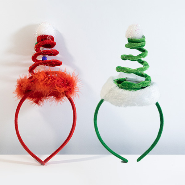 Коледна диадема спирала » InHouse